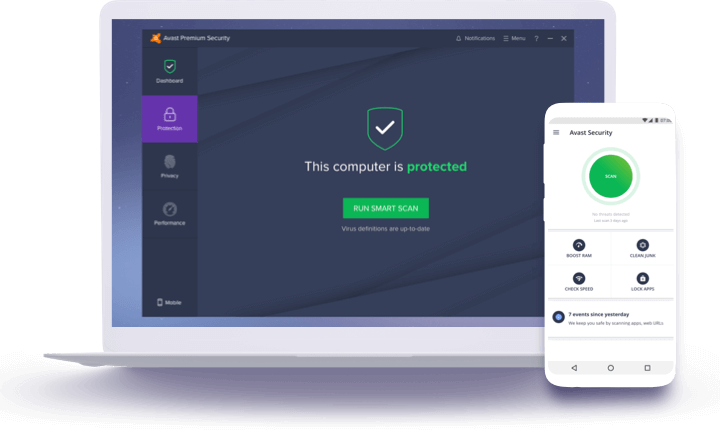 Avast | 下载免费杀毒软件和 VPN | 100% 免费，操作简单