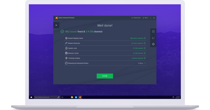 Avast Cleanup | Ajuste e acelere seu PC Windows