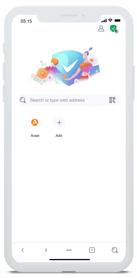 阻止追蹤的私密瀏覽器 | Avast Secure Browser