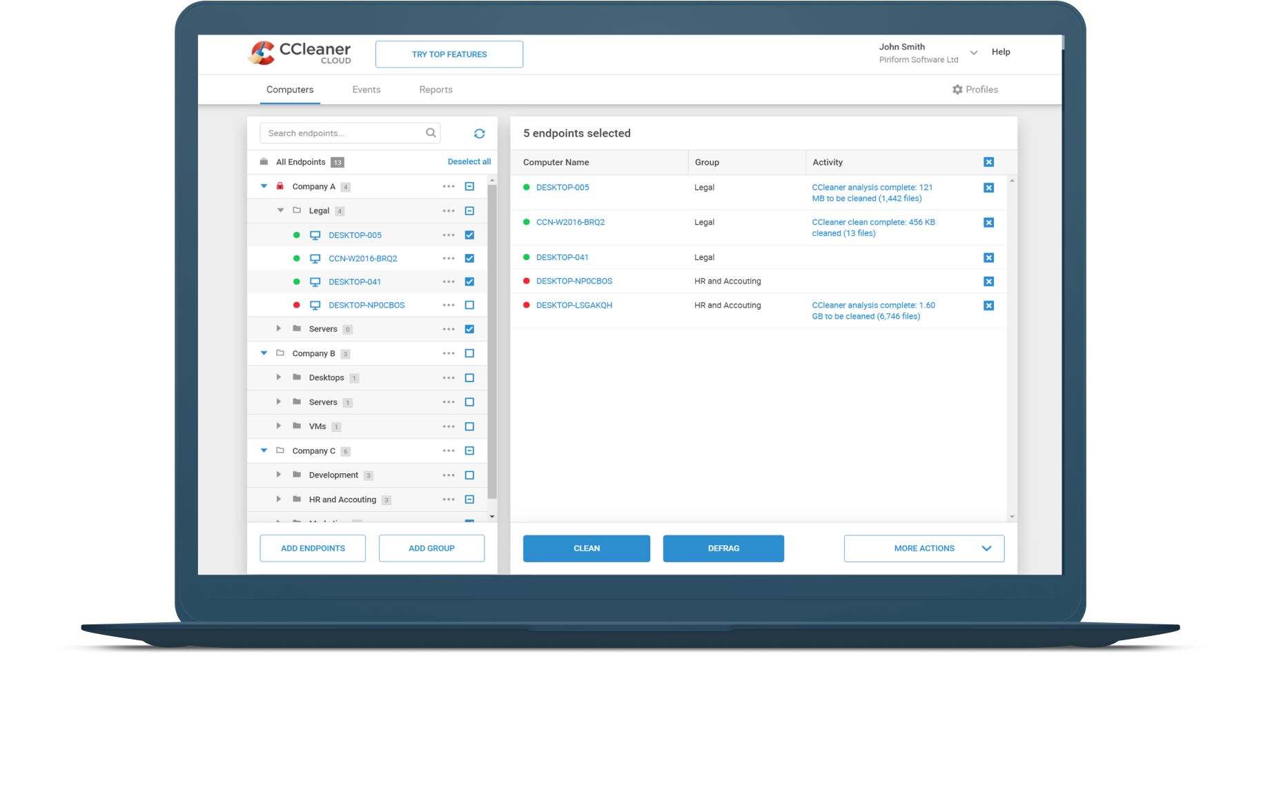 CCleaner | Endpoint Optimization | Avast Business