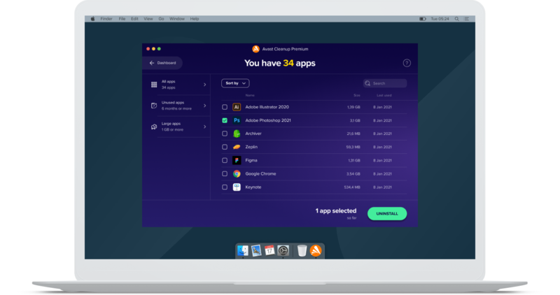 Su Mac necesita una buena limpieza | Avast Mac Cleanup