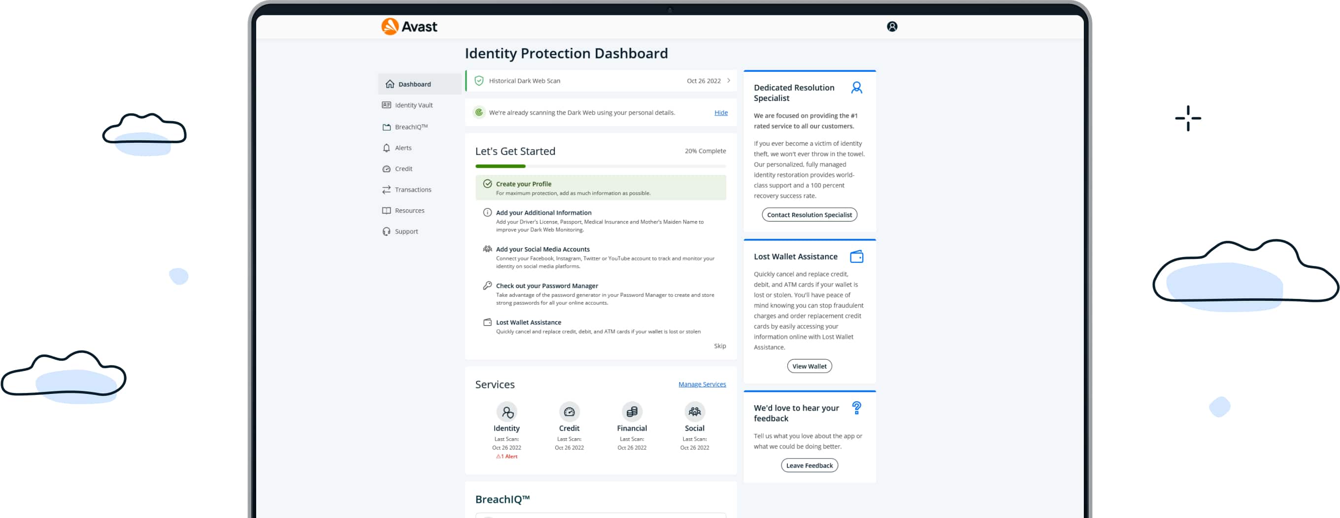 Identity Theft Protection & Insurance | Avast Secure Identity