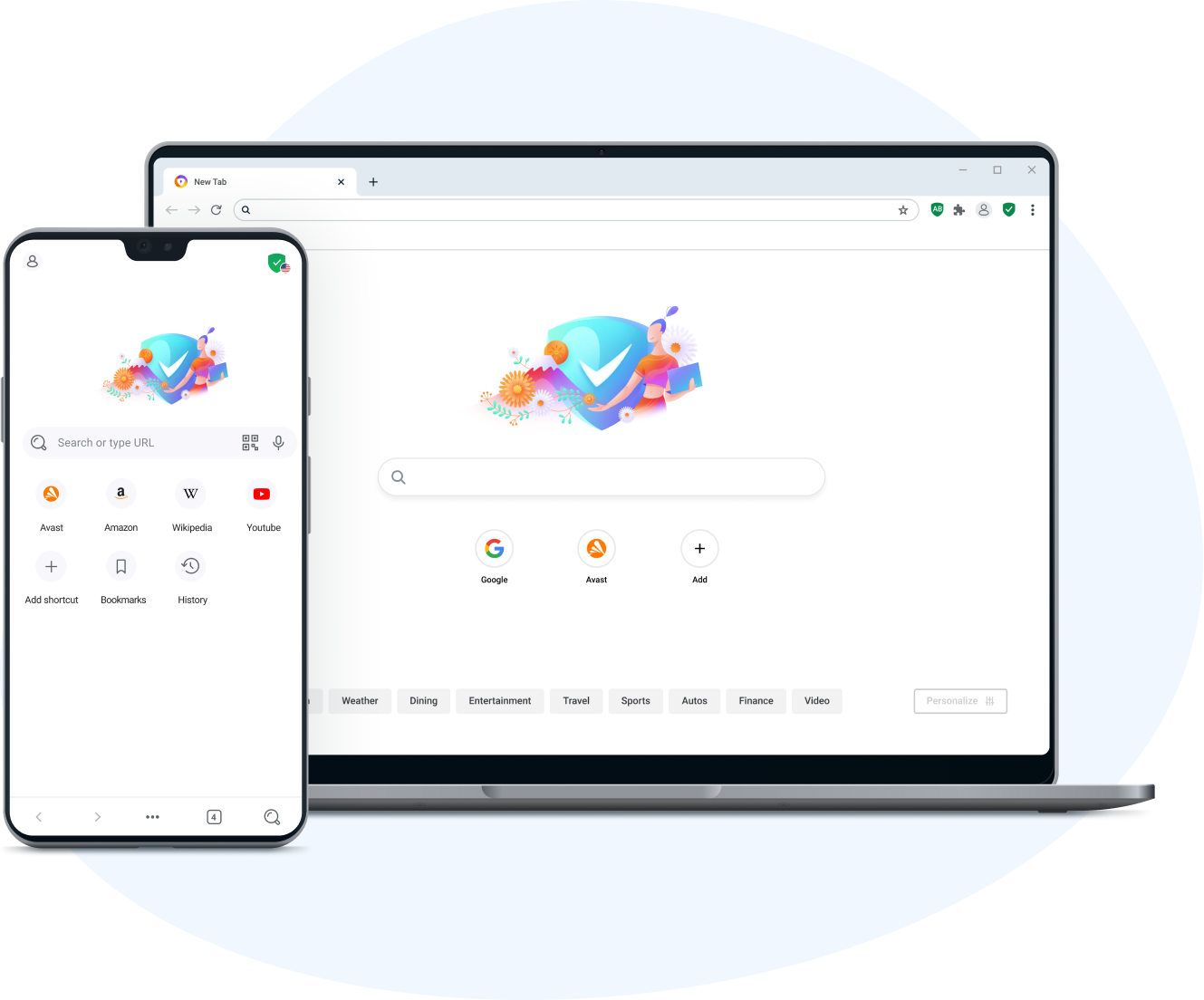 Télécharger un navigateur privé gratuit | Avast Secure Browser