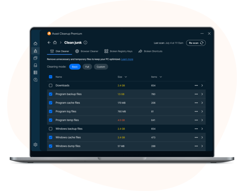 PC Cleanup Software | Free Trial PC Cleaner | Avast Cleanup