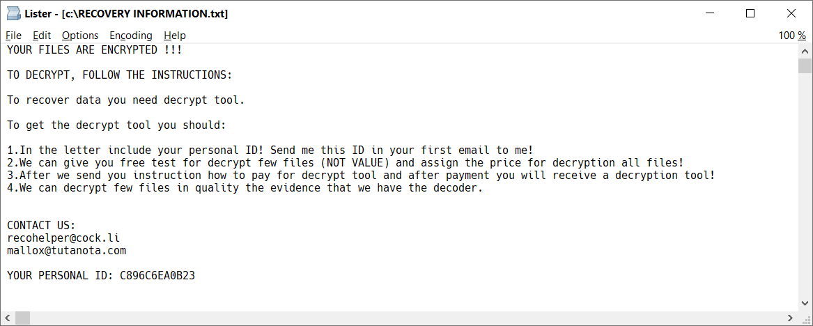 Outil gratuit de déchiffrement des ransomwares | Avast