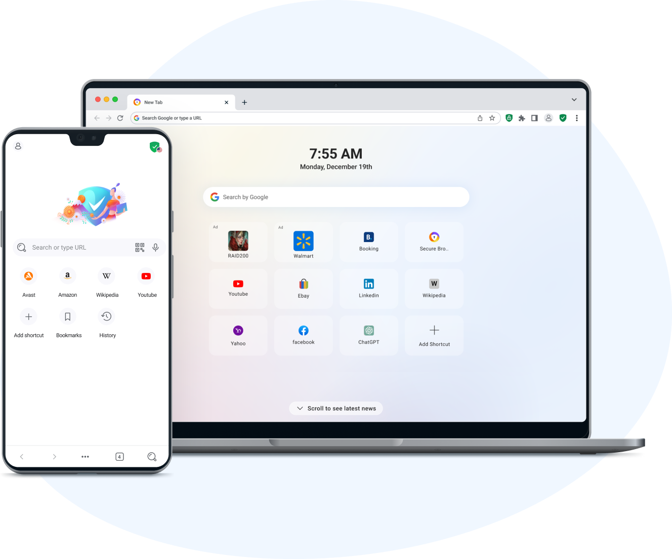 Private Browser Download — Free App | Avast Secure Browser