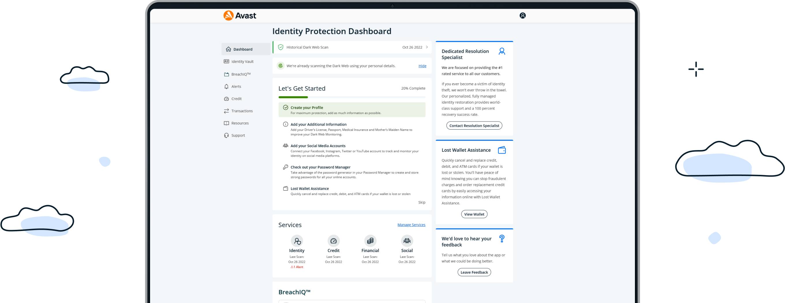 Identity Theft Protection & Insurance | Avast Secure Identity
