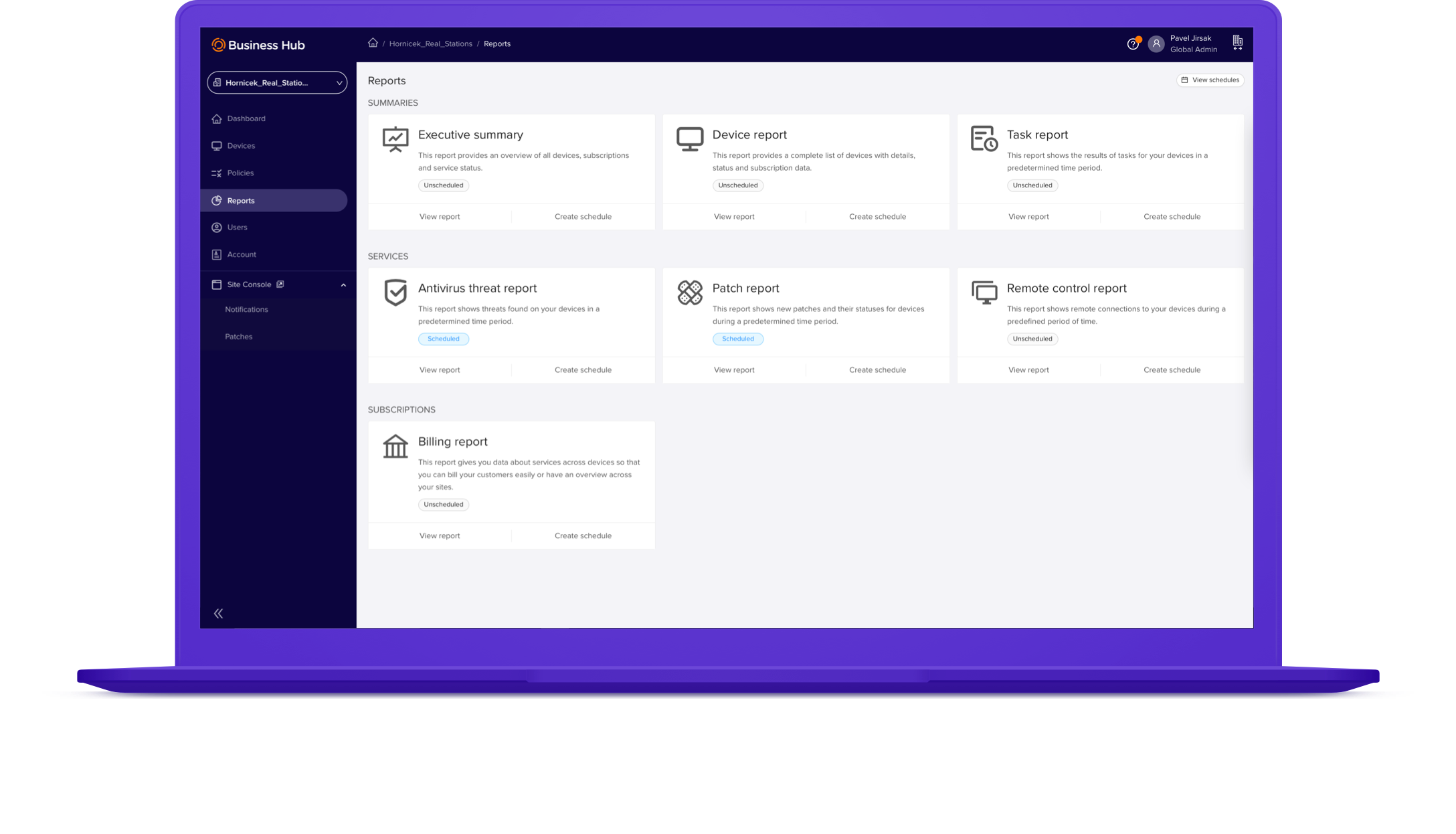 Avast Business Hub | Layered IT Security Platform