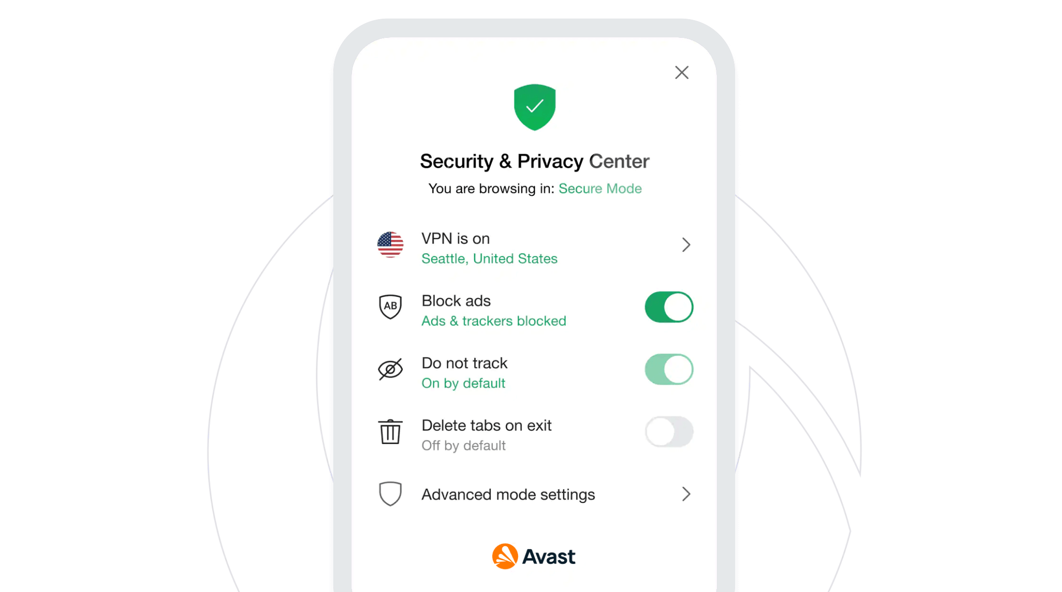 Navegador privado sin seguimientos | Avast Secure Browser